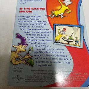 Dr. Seuss | Media | Dr Seuss 3 Vhs Lot The Cat In The Hat Green Eggs ...